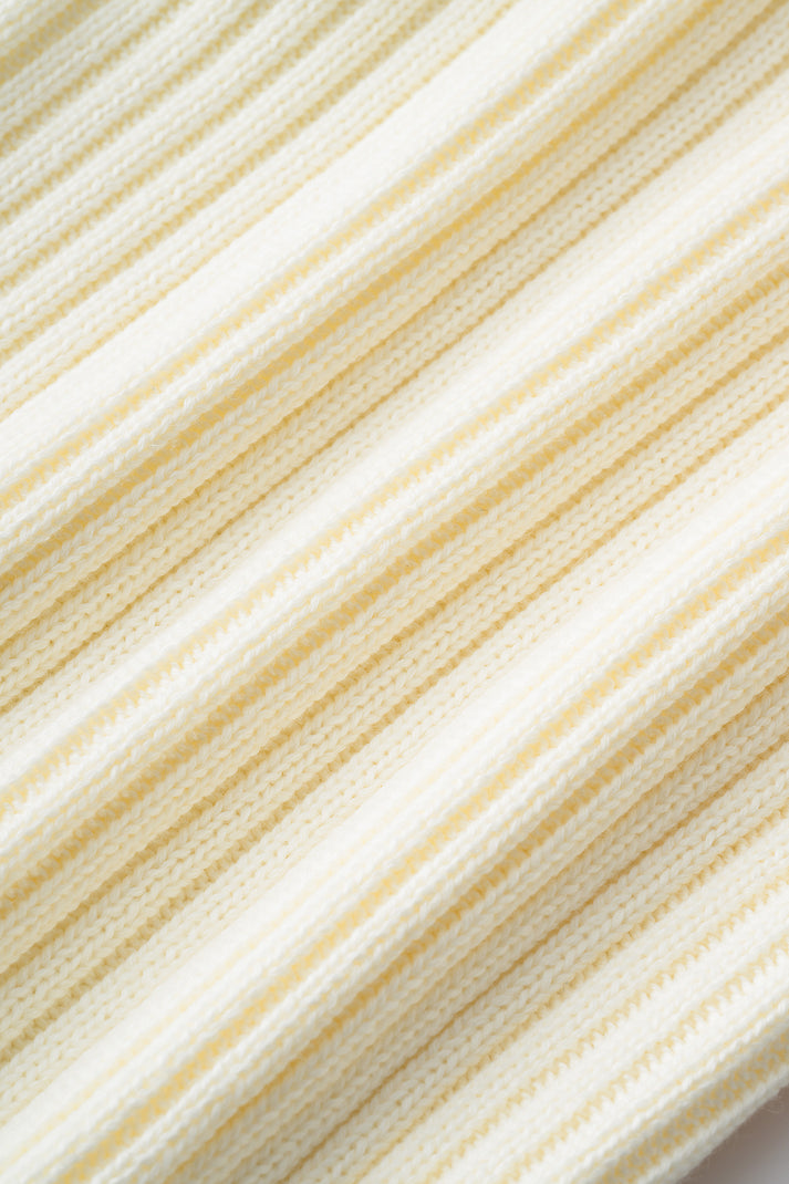 Diamond knit tops (Ivory) – Audire